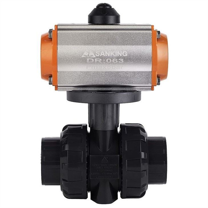 PVC Pneumatic Actuated True Union Ball Valve – PVL Plastics