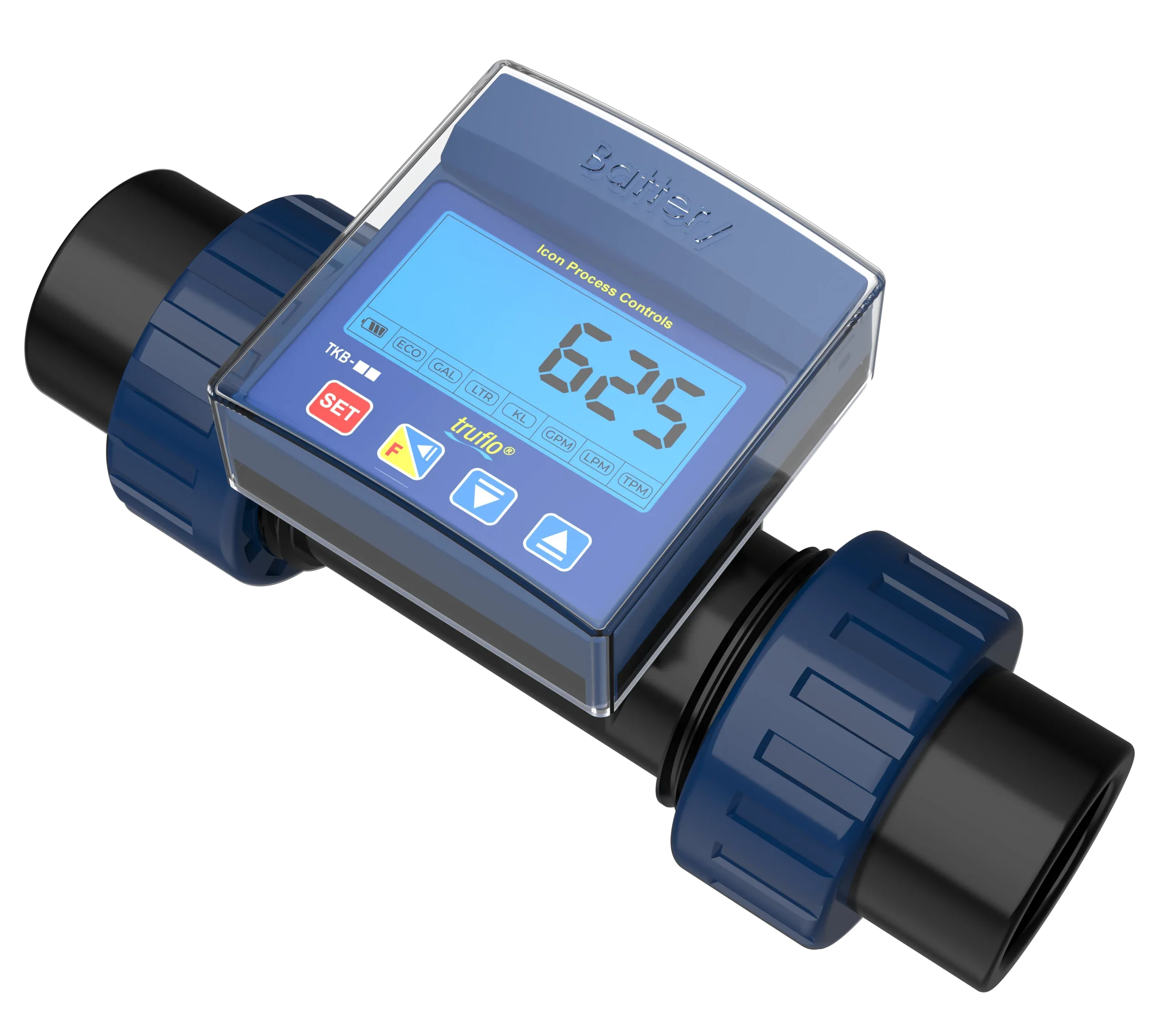 TKB In-Line Paddle Wheel Flow Meter – PVL Plastics